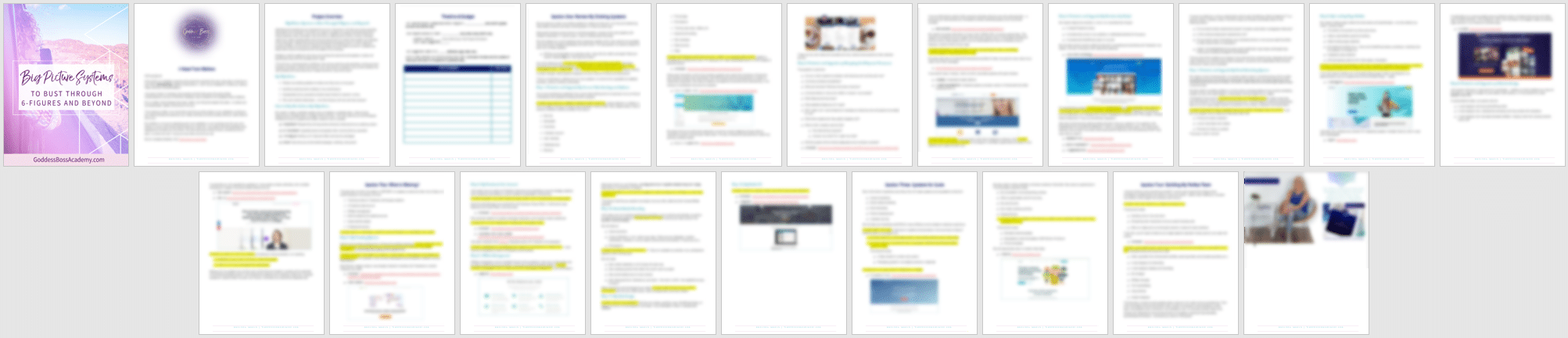 Project Kit: Big Picture Systems | Time Freedom Business Programs