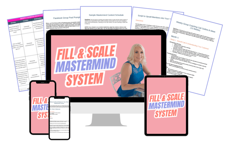 Fill & Scale Mastermind System
